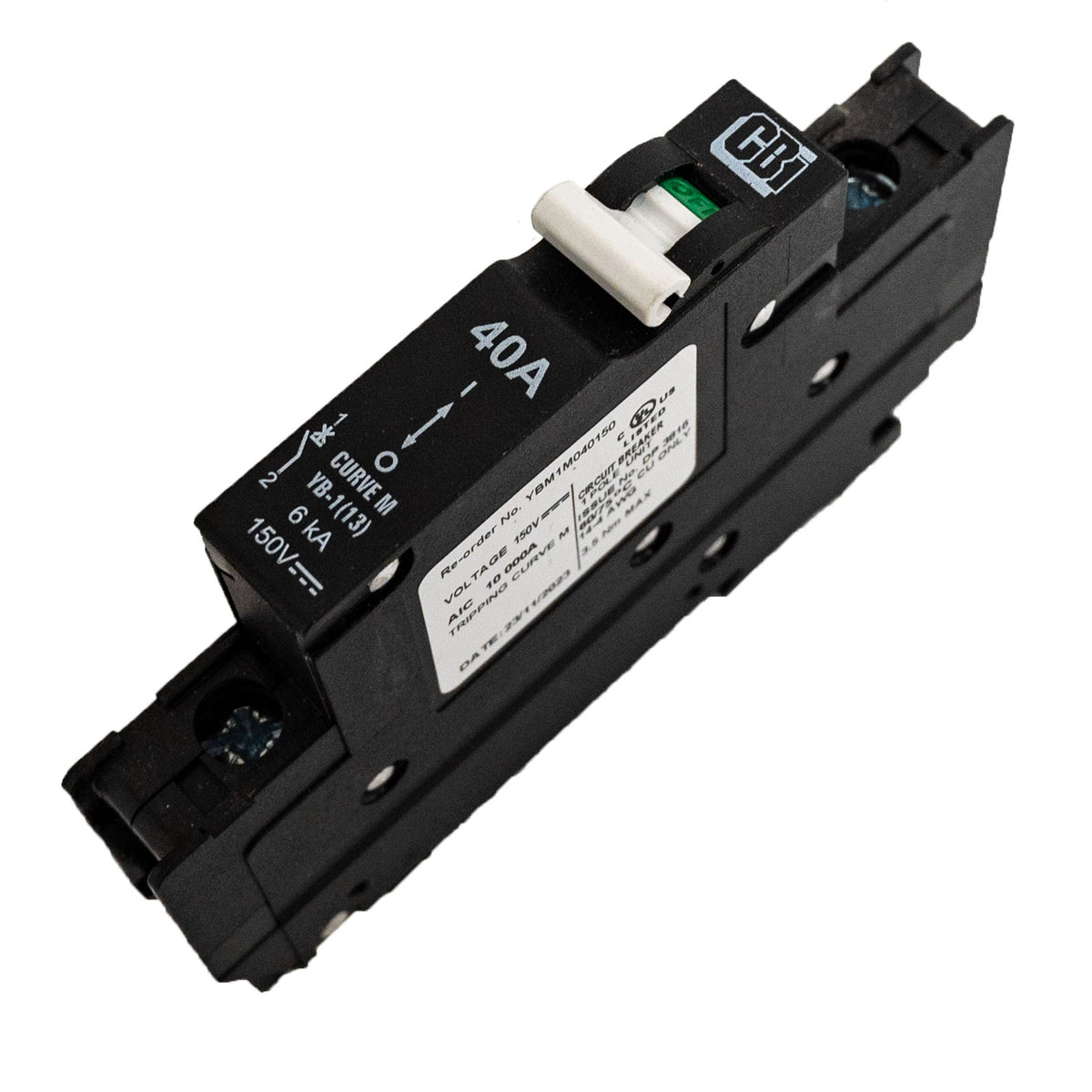 MidNite Solar, 40A, 150 VDC, DIN rail mount, 13mm wide. – Ecosolaris